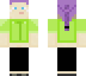 Lenny_Len_ purple undercut | Minecraft Skin