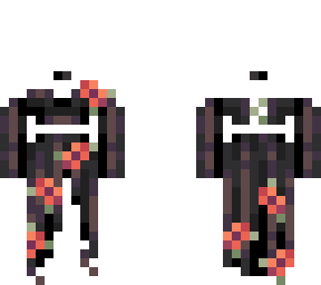 Butterfly Inspired Princess Dress - Base | Minecraft Skin