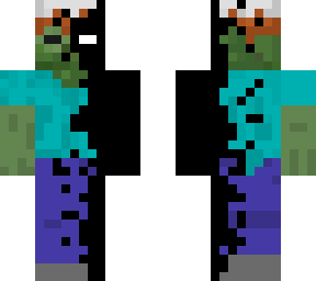 half zombie | Minecraft Skins