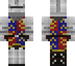 English Full Plated Knight | Minecraft Skin