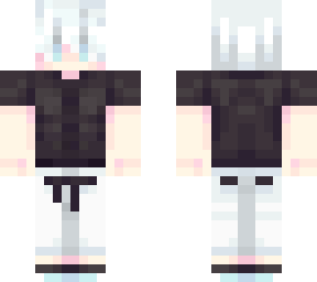 Gojo Satoru classic body | Minecraft Skin