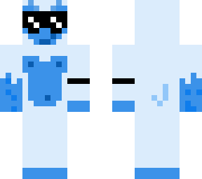 Ice Monkey | Minecraft Skin