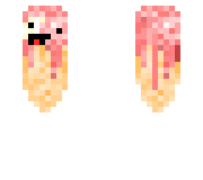 melting ice cream | Minecraft Skin