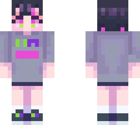 Nira Zutomayo Study Me | Minecraft Skin