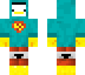 Pingcraft cian con mas detalles | Minecraft Skin