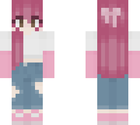 strawberry girl | Minecraft Skins
