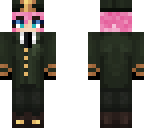Bocchi the general | Minecraft Skin
