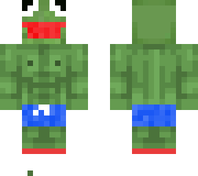 buff frog | Minecraft Skin