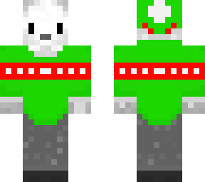 christmas snow fox | Minecraft Skin