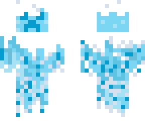 creeper snowman | Minecraft Skin
