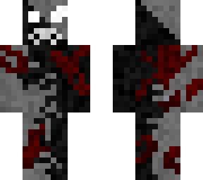 Mixed (eyes) Corrupted Cow | Minecraft Skin