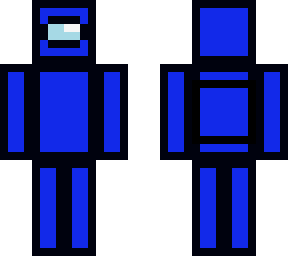 Blue Crewmate | Minecraft Skin