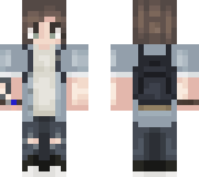 Ellie from The Last Of Us | Minecraft Skin
