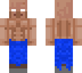giga-chad herovillager | Minecraft Skin
