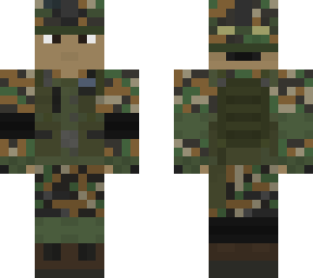 Indian Army Solider from Planet Minecraft | Minecraft Skin