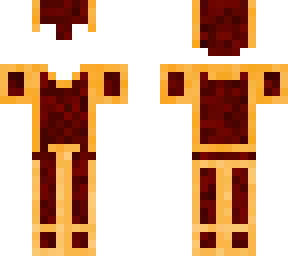 magma armor | Minecraft Skin