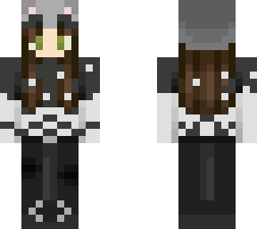 girl raccoon | Minecraft Skins