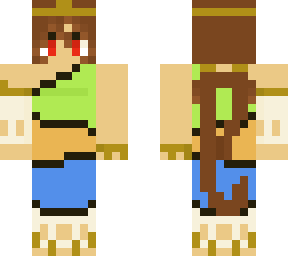 Touhou Juuouen - Son Biten | Minecraft Skin