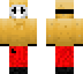 clown pierce potato | Minecraft Skin