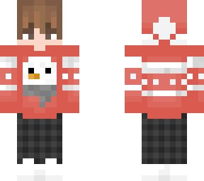 Cute Christmas boy | Minecraft Skin