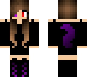 Idk... Evil Wolf Girl ig | Minecraft Skin