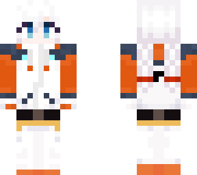 Kiana White comet | Minecraft Skin