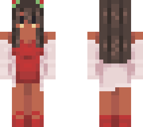 red dress | Minecraft Skin
