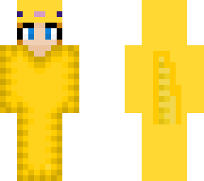 ~Yellow Axolotl Onesie~ | Minecraft Skin