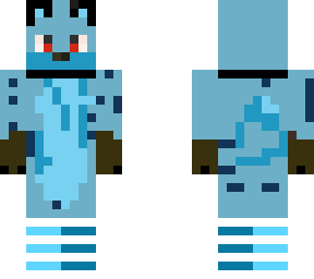Blue fox furry | Minecraft Skin