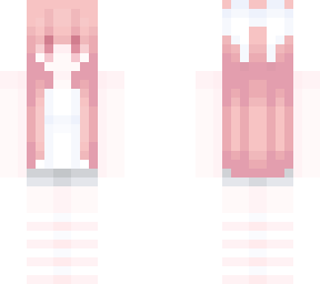 pink w/ bow | Minecraft Skin