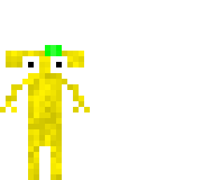 Yellow pikmin | Minecraft Skin