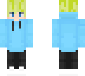 Blondas niebieski | Minecraft Skin