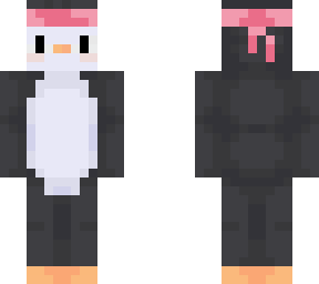 Blushing Penguin Ninja Pink | Minecraft Skin