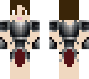 Cute Boy In Armor | Minecraft Skin