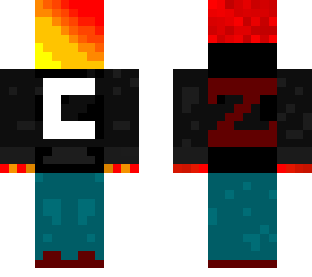 Flame Boy Updated | Minecraft Skin