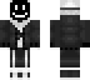 Smile with black and white body | Minecraft Skin