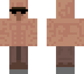 Buff villager | Minecraft Skin