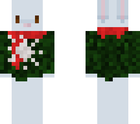 bunny with snowball splatter | Minecraft Skin