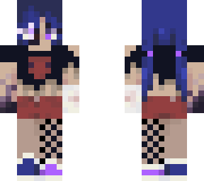 blue enderman | Minecraft Skins