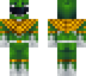 green power ranger | Minecraft Skins
