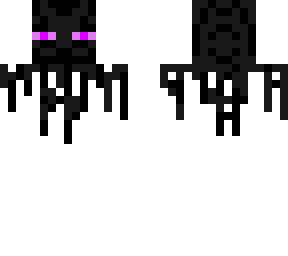 Ripped Enderman | Minecraft Skin