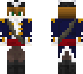 Yolloman365 in the L’manberg uniform | Minecraft Skin