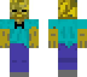 Golden Zombie legendario Nivel 93 | Minecraft Skin