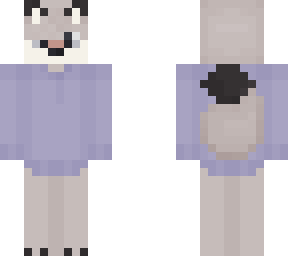 purple dog | Minecraft Skins