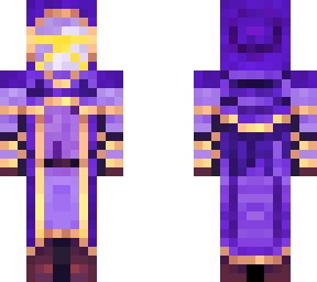 purple mage | Minecraft Skins
