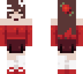 rose girl | Minecraft Skins