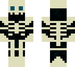 skeleton skulk guy | Minecraft Skin