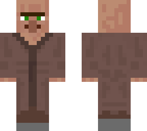 The actual villager skin | Minecraft Skin