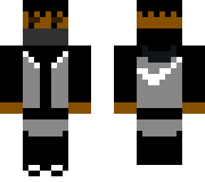 Brown Kid Nike tech fleece Tracksuit | Minecraft Skin