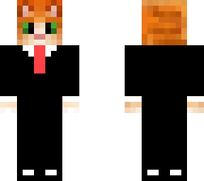 cat in suit | Minecraft Skins